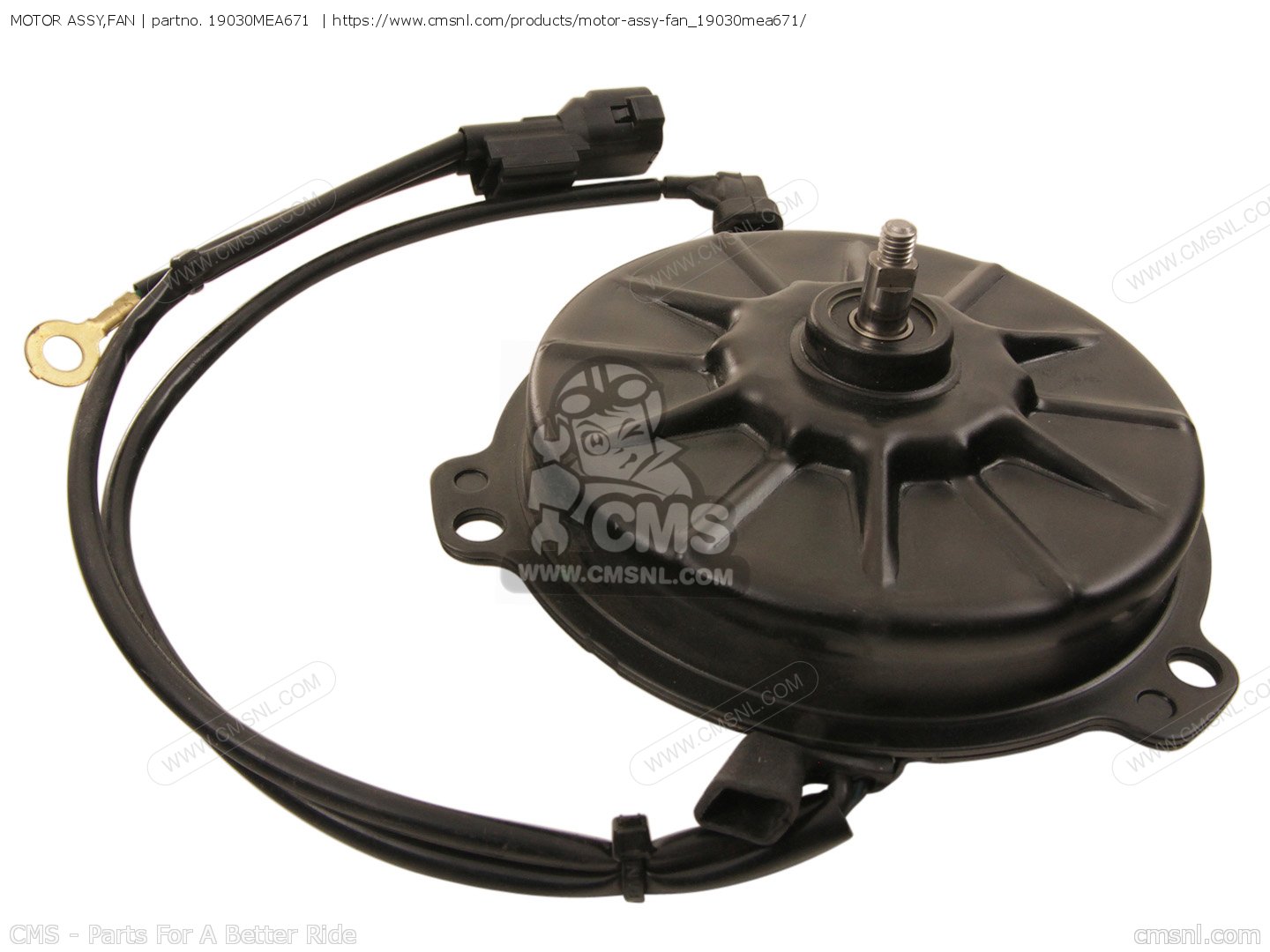 19030MEA671: MOTOR ASSY,FAN Honda - buy the 19030-MEA-671 at CMSNL