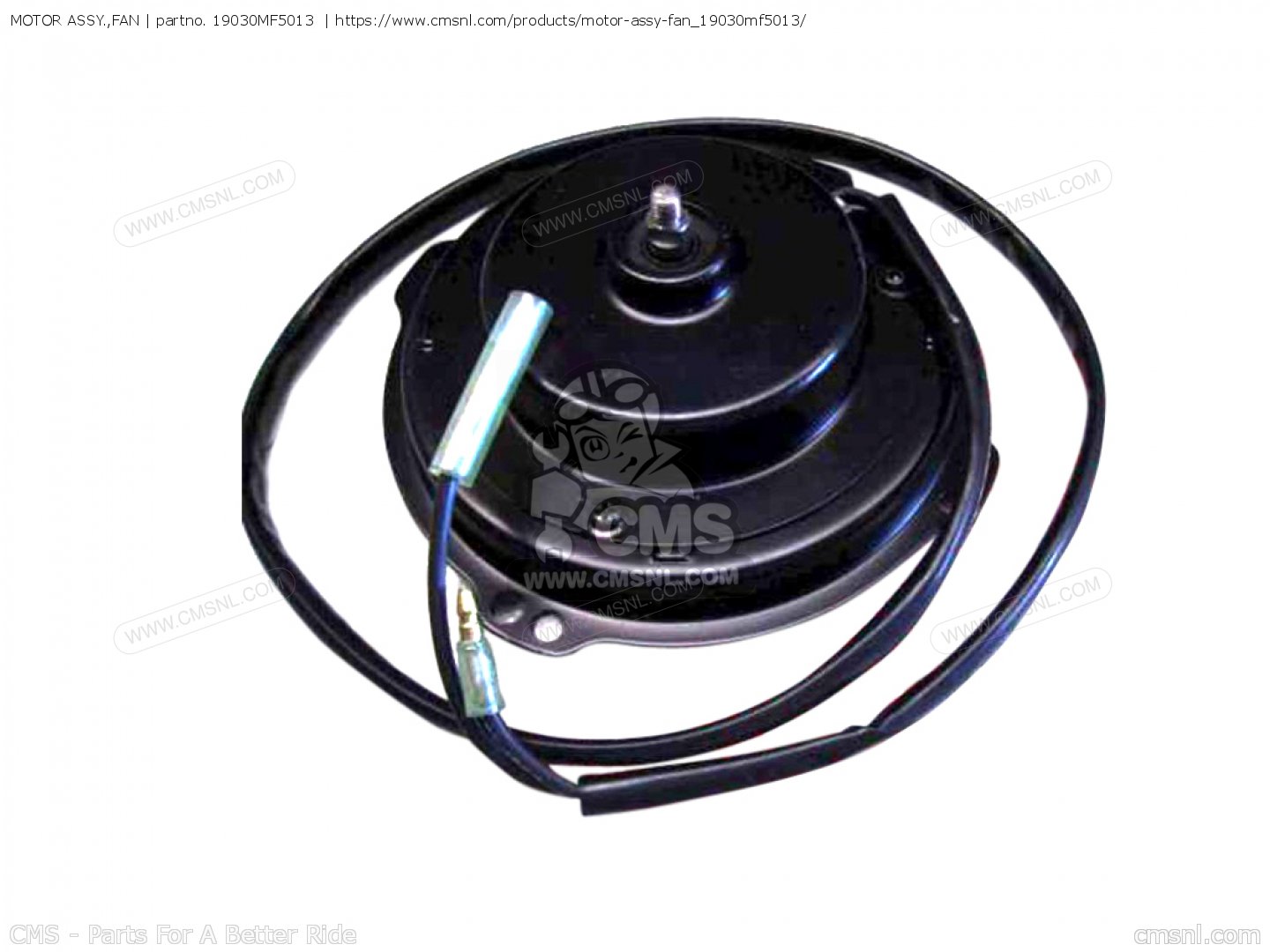 MOTOR ASSY.,FAN for Honda - order at CMSNL