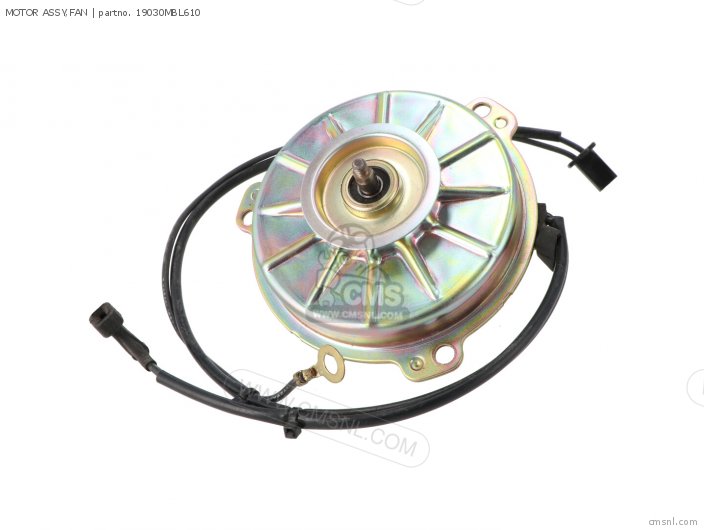 19030MBL610: MOTOR ASSY,FAN Honda - buy the 19030-MBL-610 at CMSNL
