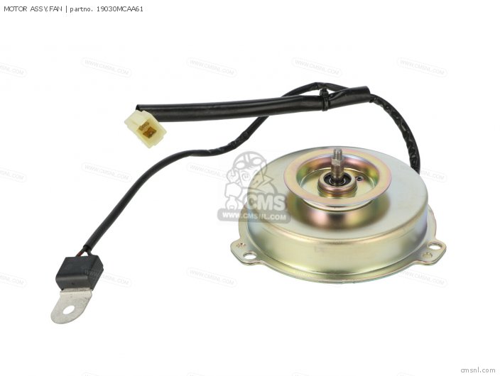 19030MCAA61: MOTOR ASSY,FAN Honda - buy the 19030-MCA-A61 at CMSNL