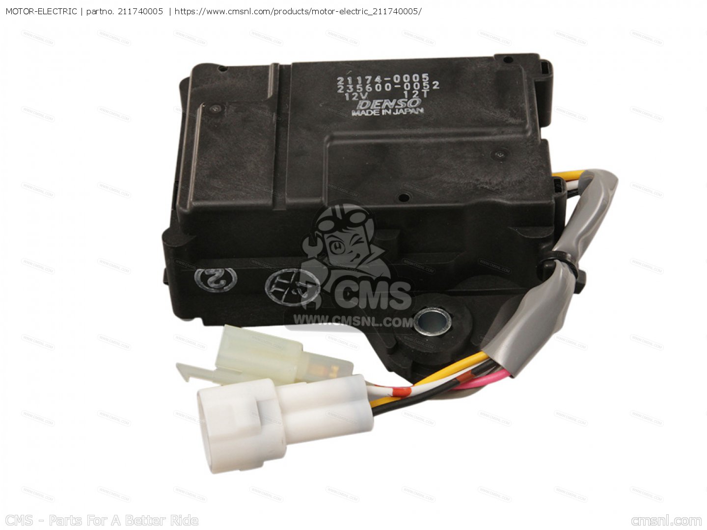 211740005: Motor-electric Kawasaki - buy the 21174-0005 at CMSNL