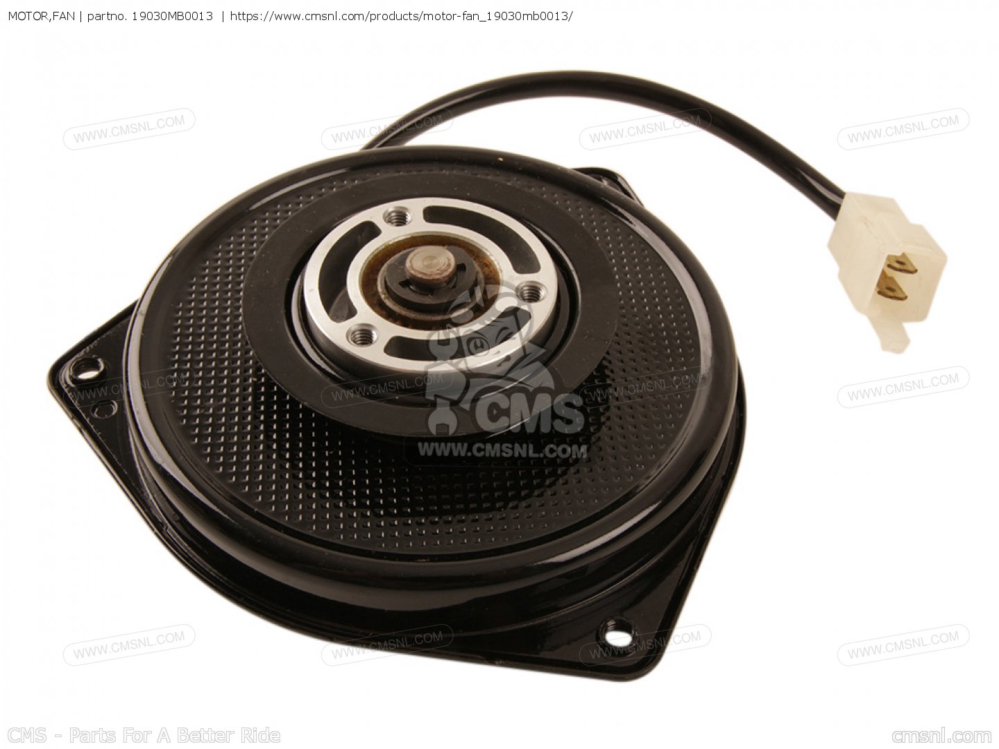 19030MB0013: MOTOR,FAN Honda - buy the 19030-MB0-013 at CMSNL