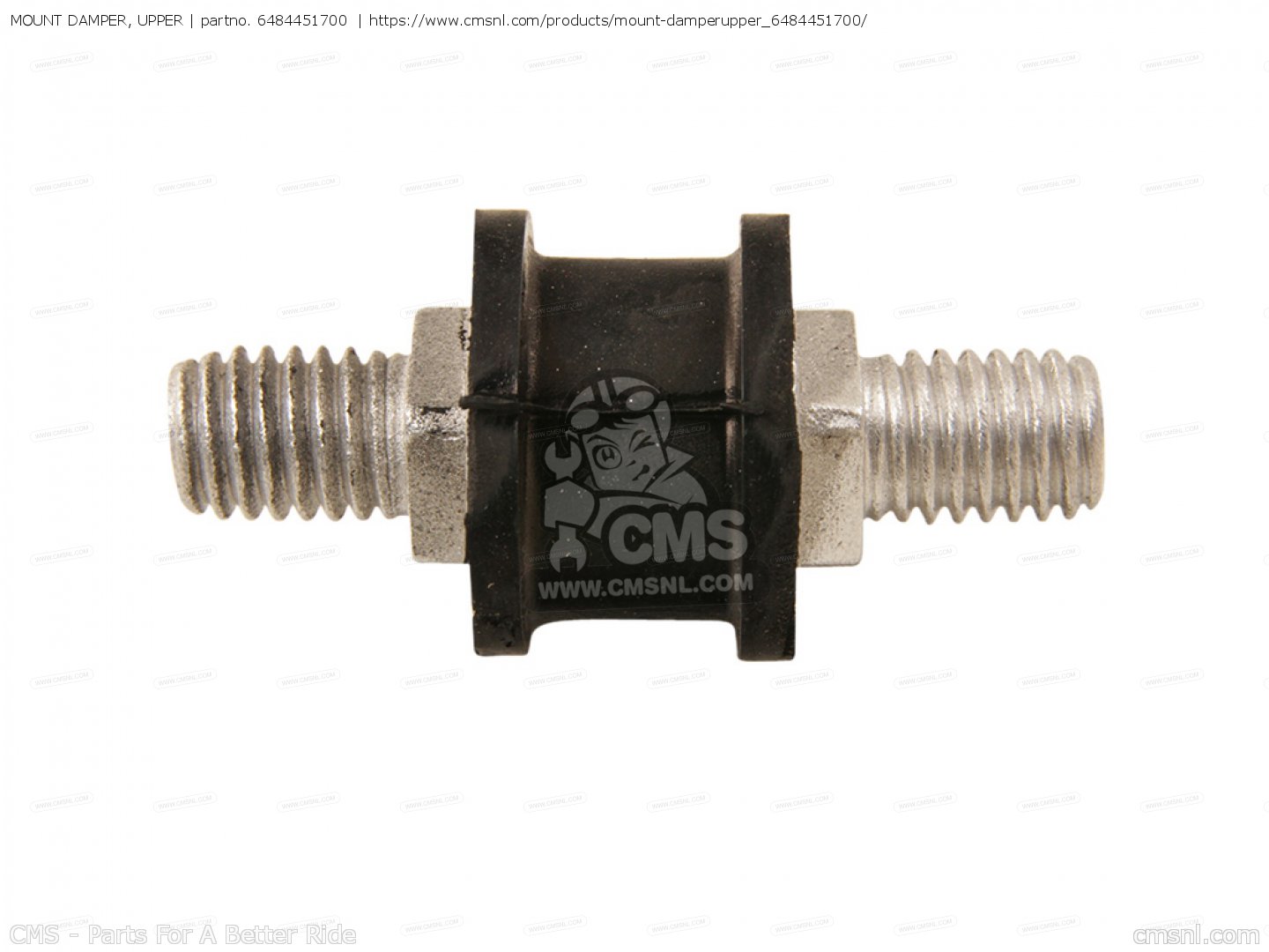 6484451700: Mount Damper, Upper Yamaha - buy the 648-44517-00-00 at CMSNL