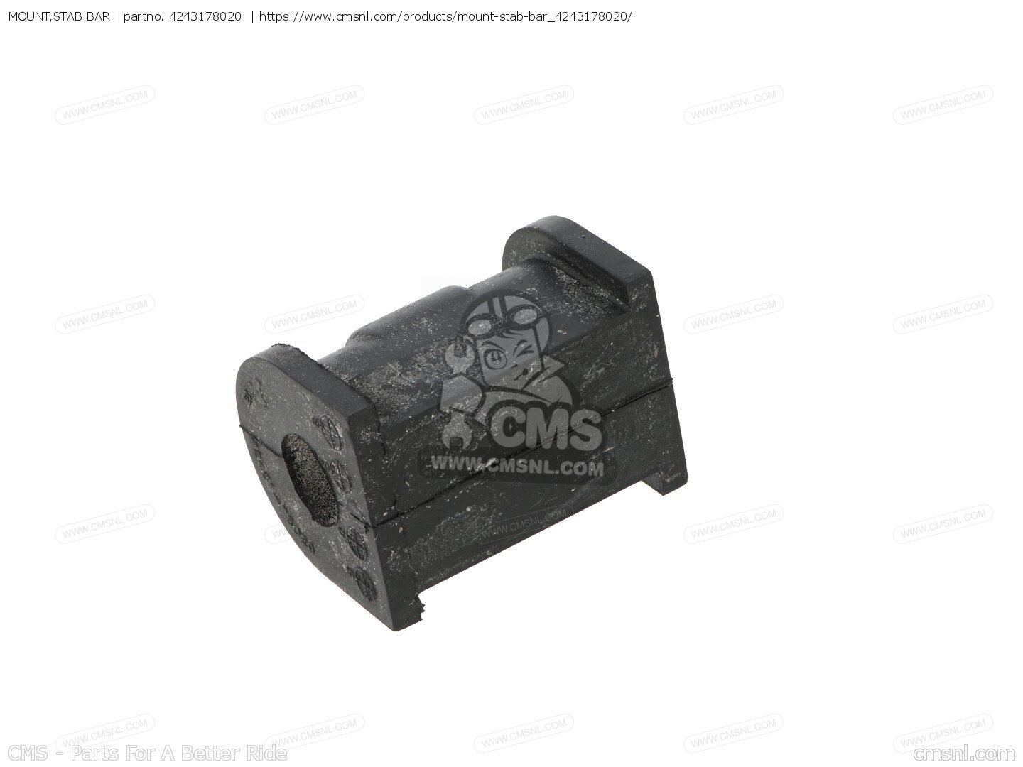 4243178020: Mount,stab Bar Suzuki - buy the 42431-78020 at CMSNL