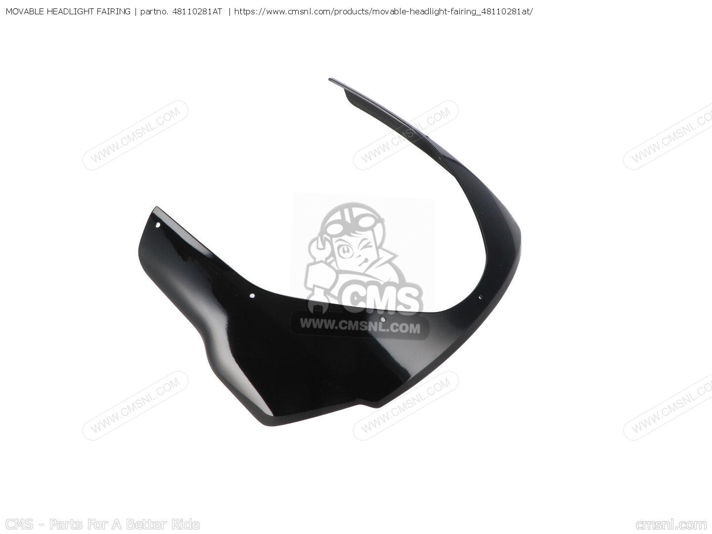 48110281AT: MOVABLE HEADLIGHT FAIRING Ducati - buy the 48110281AT at CMSNL