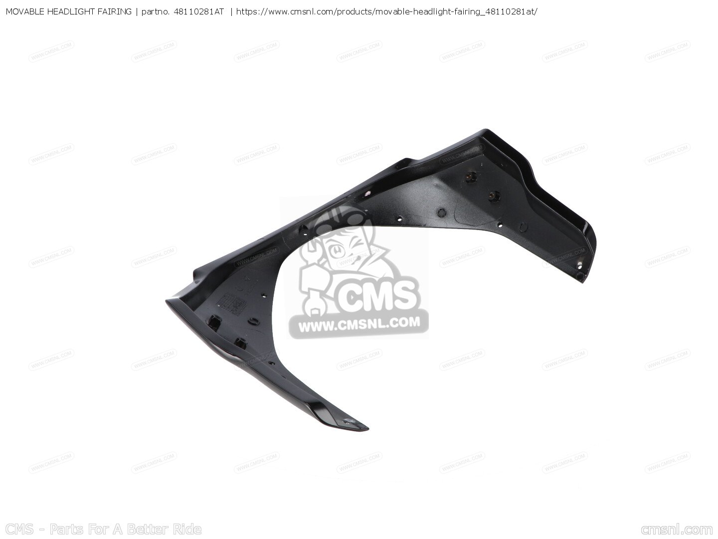 48110281AT: MOVABLE HEADLIGHT FAIRING Ducati - buy the 48110281AT at CMSNL