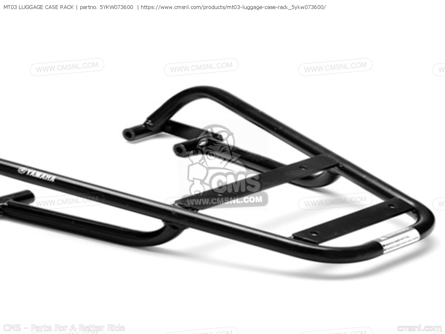 5YK-W0736-00 Mt03 Luggage Case Rack, 5YKW073600 Yamaha