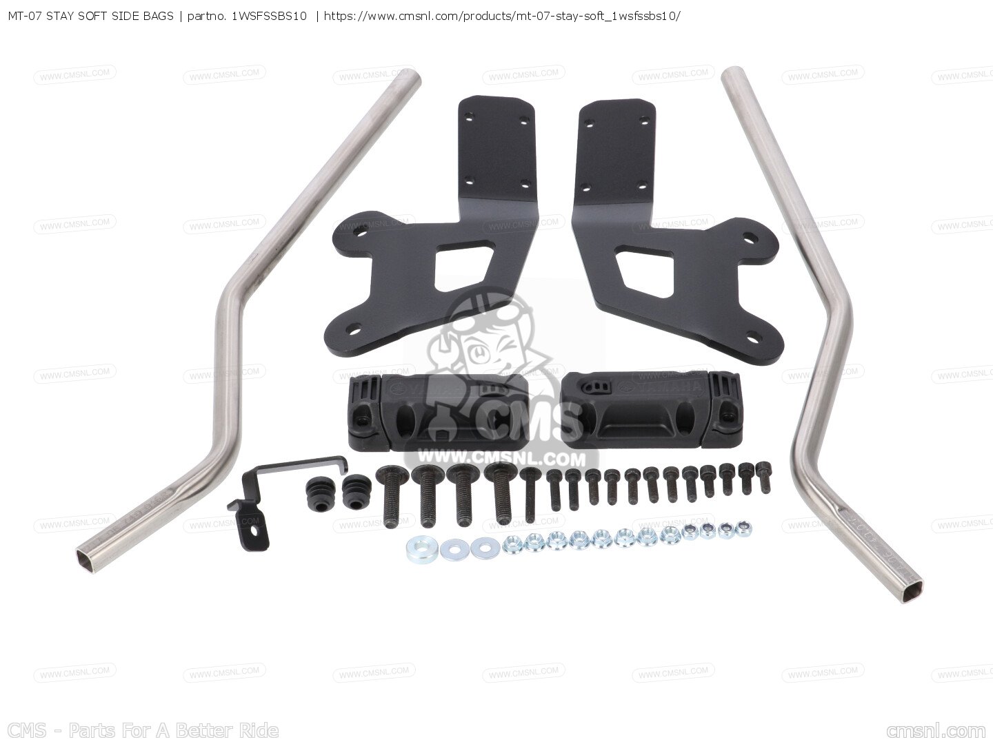 1WSFSSBS10: MT-07 STAY SOFT SIDE BAGS Yamaha - buy the 1WS-FSSBS-10-00 ...