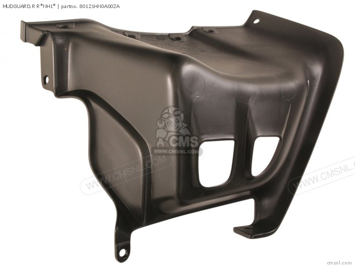 80121HN0A00ZA: MUDGUARD,R R*NH1* Honda - buy the 80121-HN0-A00ZA at CMSNL