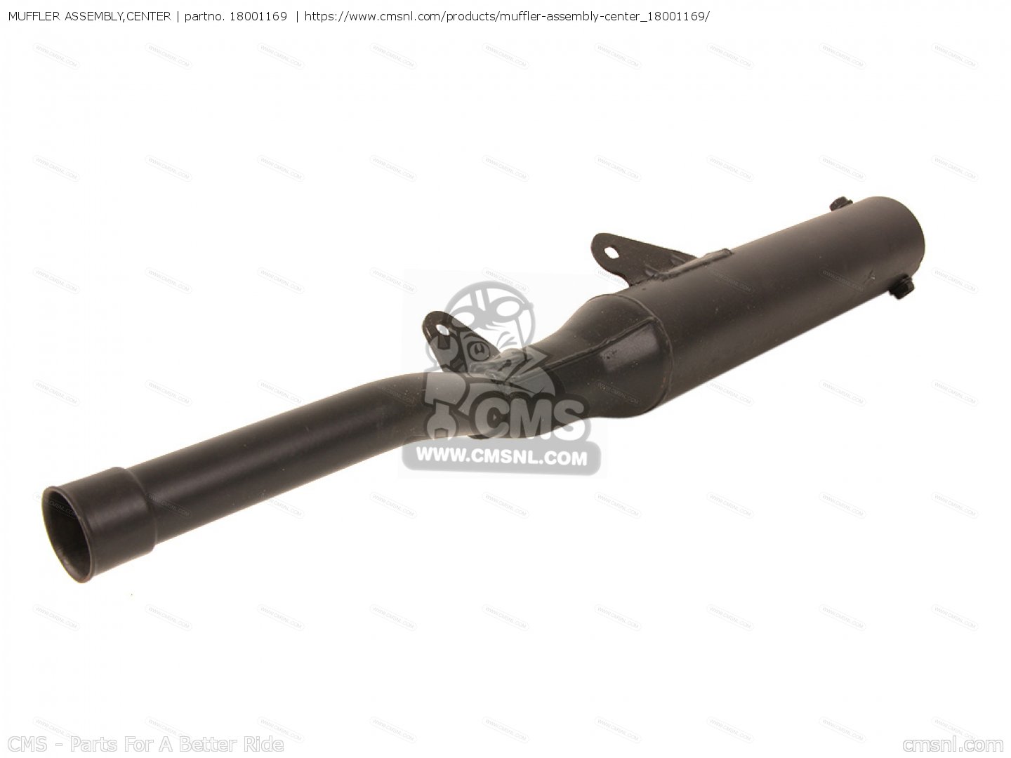18001169: Muffler Assembly,center Kawasaki - buy the 18001-169 at CMSNL