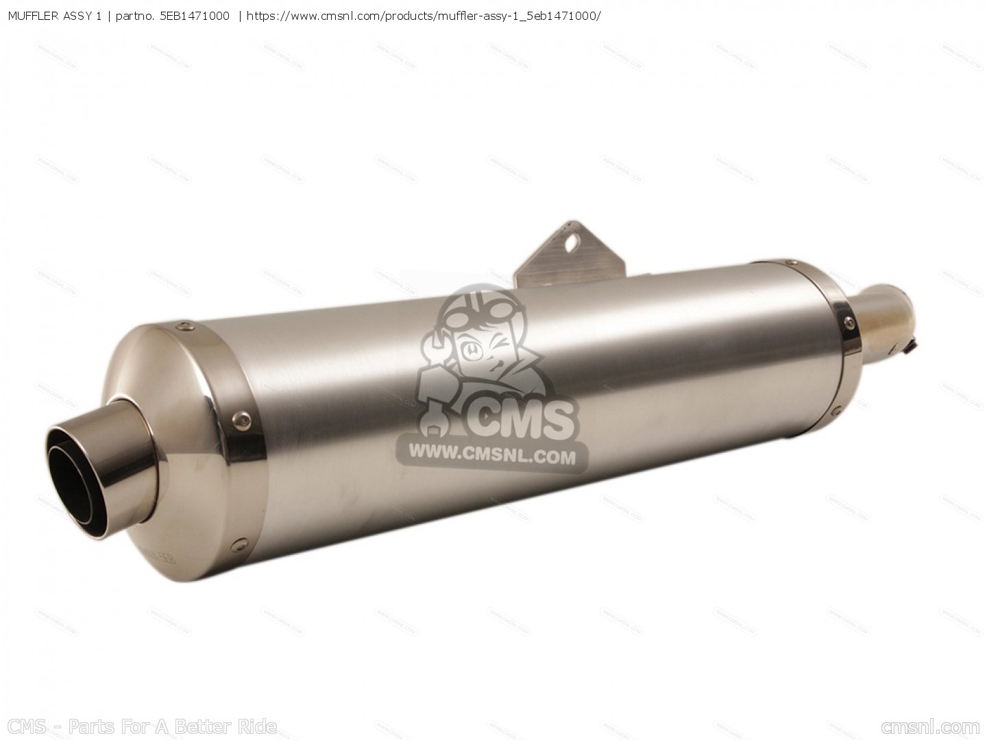 MUFFLER ASSY 1 for Yamaha - order at CMSNL
