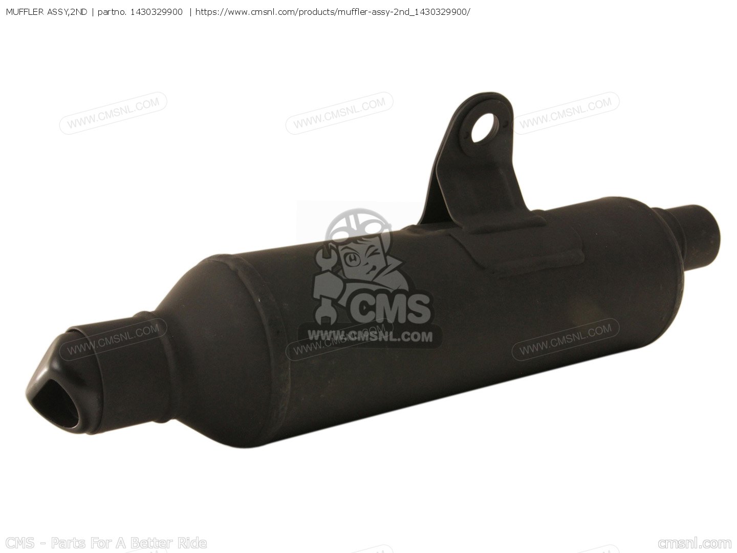 MUFFLER ASSY,2ND for Suzuki - order at CMSNL