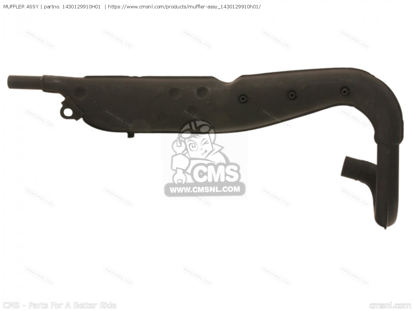 1430129910H01: MUFFLER ASSY Suzuki - buy the 14301-29910-H01 at CMSNL