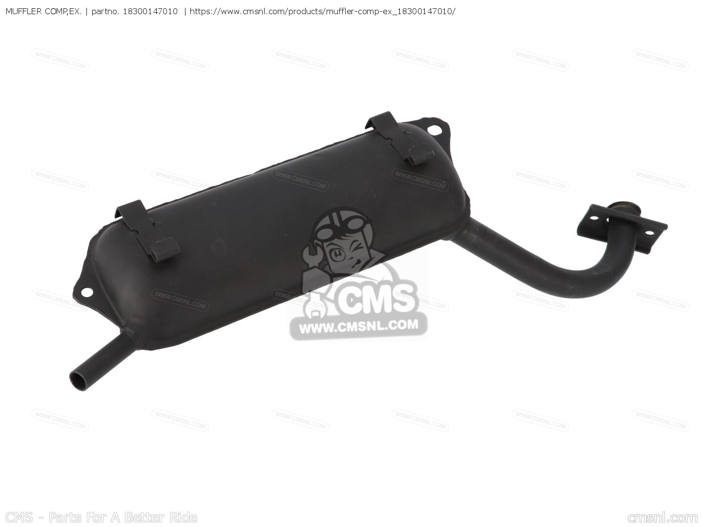 18300147010: MUFFLER COMP,EX. Honda - buy the 18300-147-010 at CMSNL