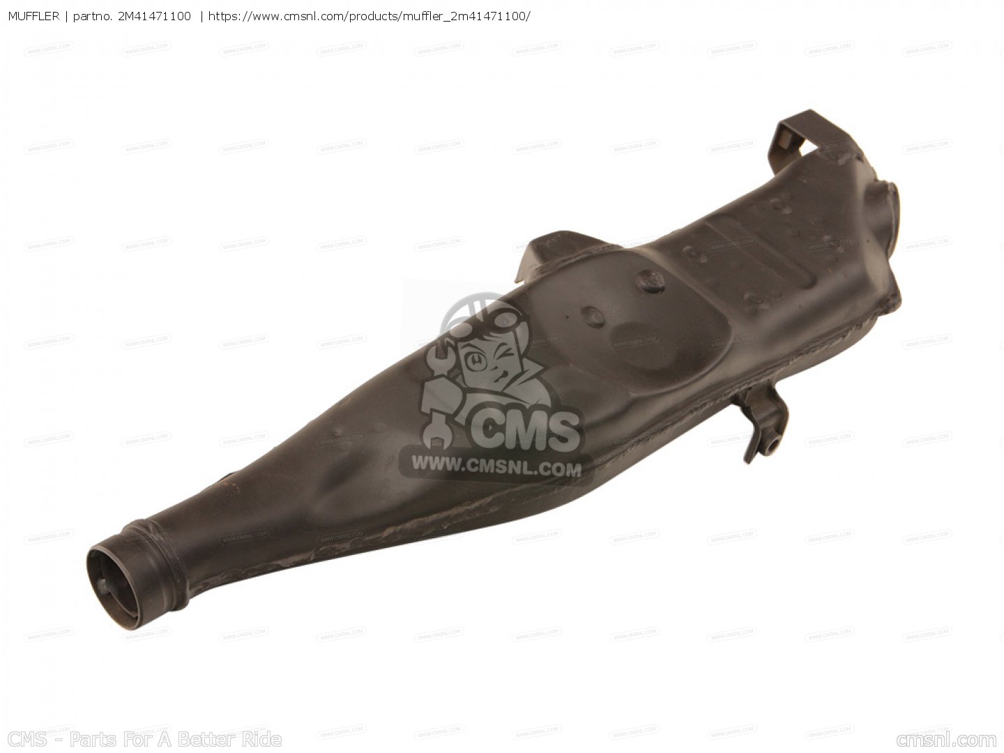 2M41471100: Muffler Yamaha - buy the 2M4-14711-00 at CMSNL