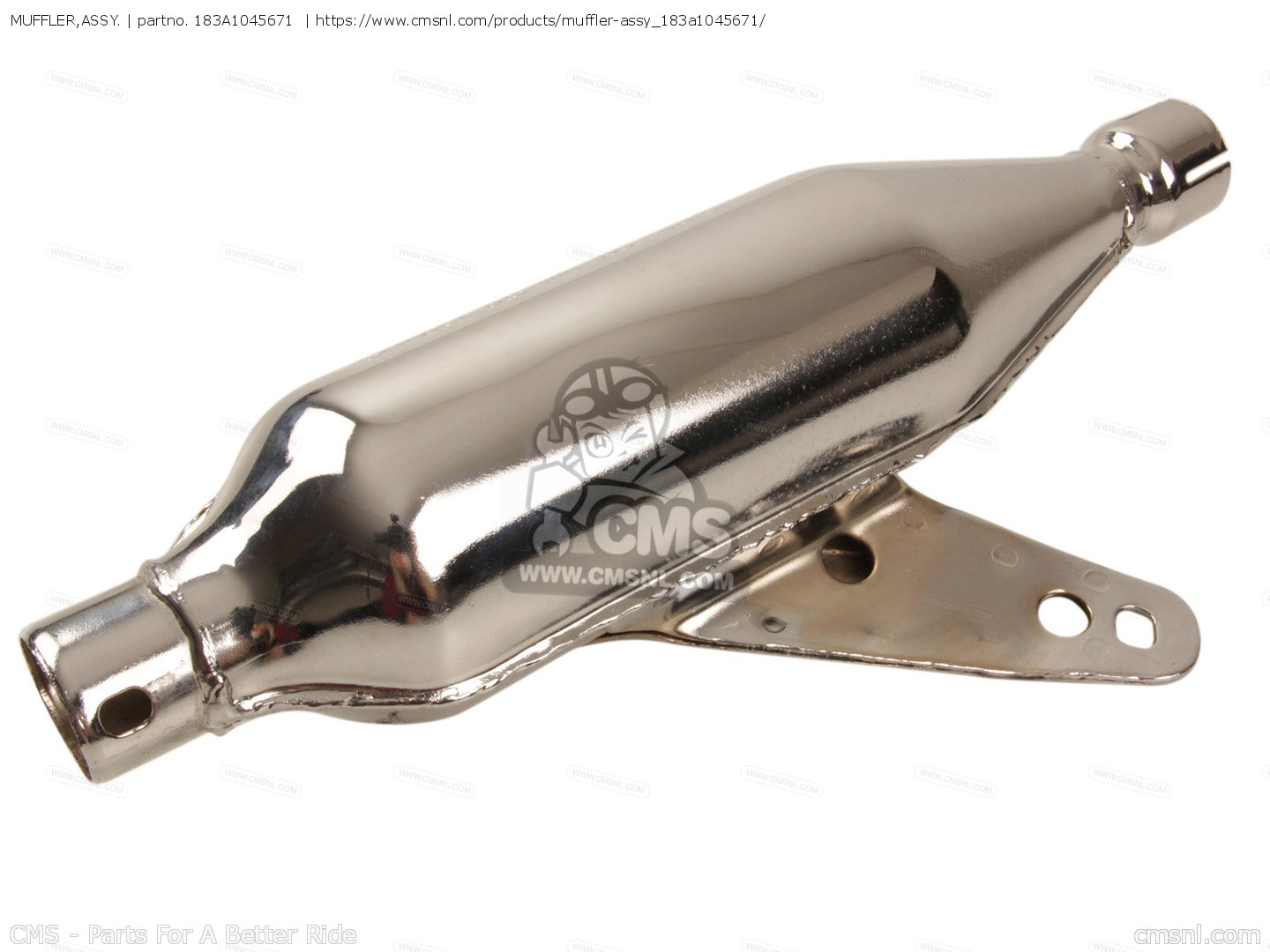 MUFFLER,ASSY. for Honda - order at CMSNL