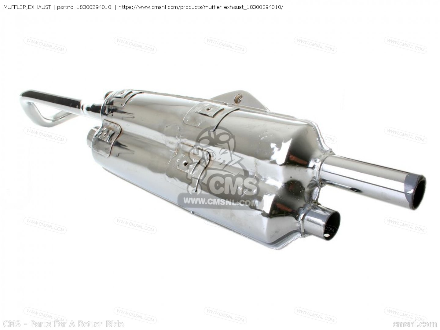 18300294010: MUFFLER,EXHAUST Honda - buy the 18300-294-010 at CMSNL