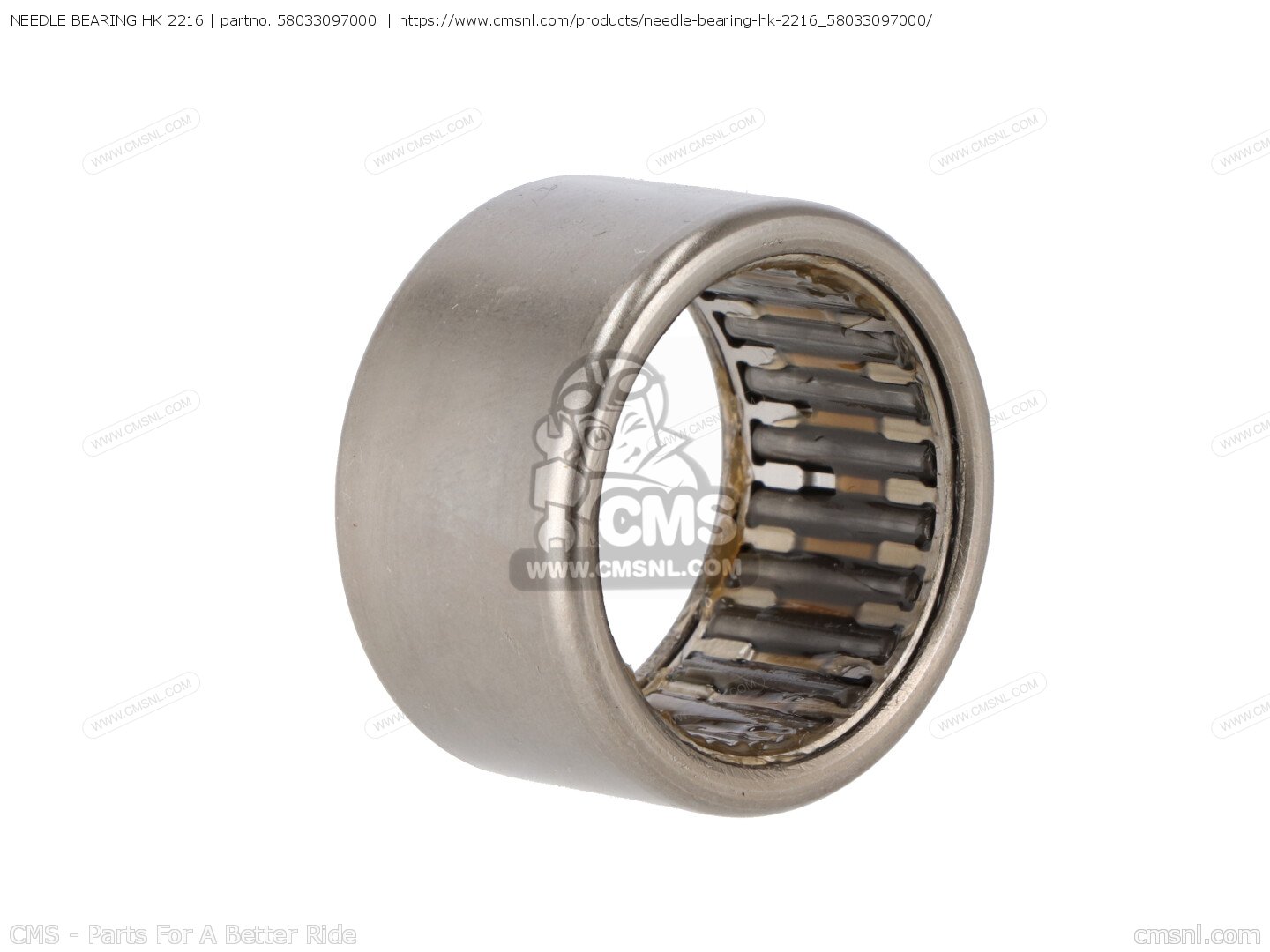58033097000: NEEDLE BEARING HK 2216 KTM - buy the 58033097000 at CMSNL