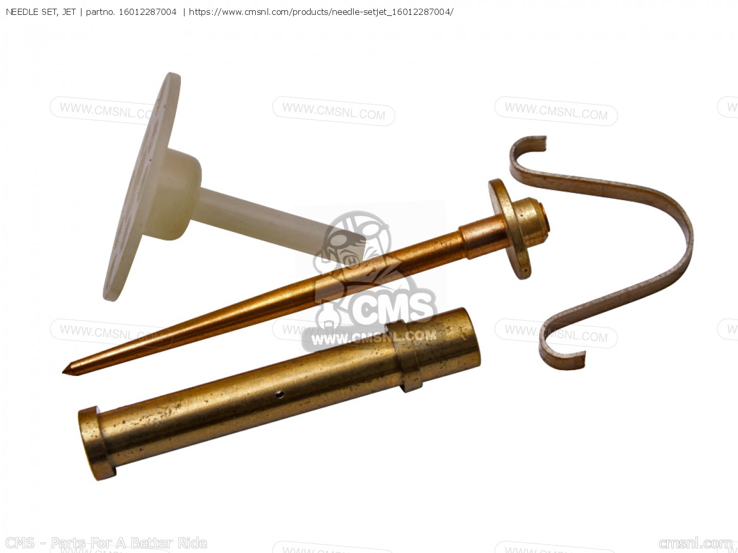 16012287004: NEEDLE SET, JET Honda - buy the 16012-287-004 at CMSNL