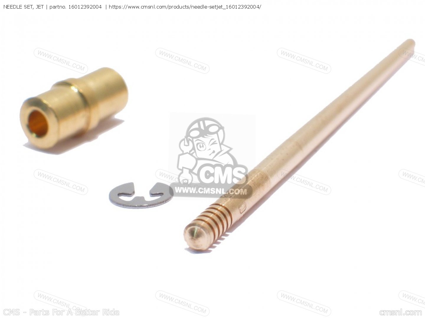 16012392004: NEEDLE SET, JET Honda - buy the 16012-392-004 at CMSNL