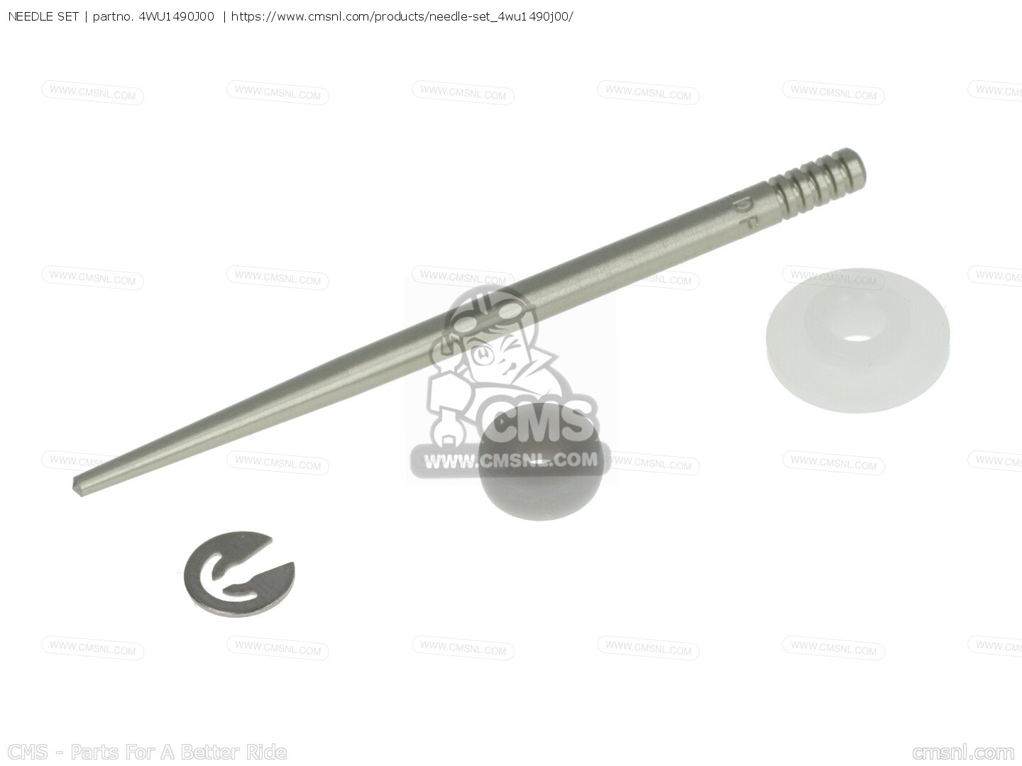 4WU1490J00: NEEDLE SET Yamaha - buy the 4WU-1490J-00-00 at CMSNL