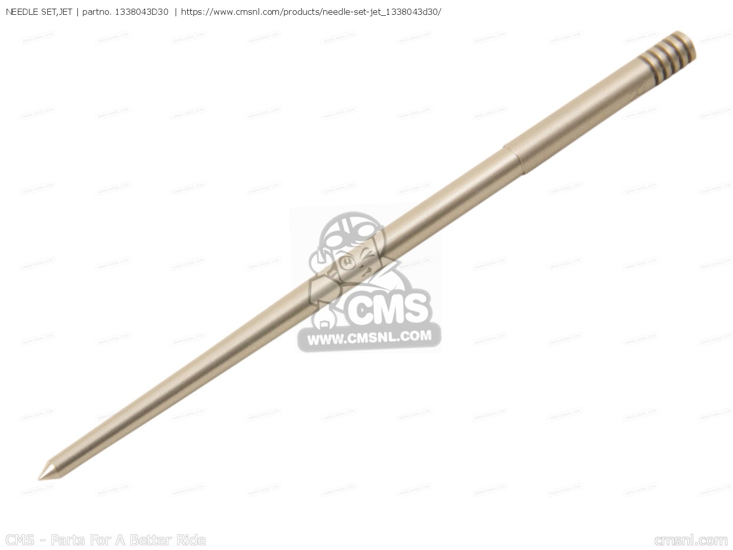 1338043D30: NEEDLE SET,JET Suzuki - buy the 13380-43D30 at CMSNL