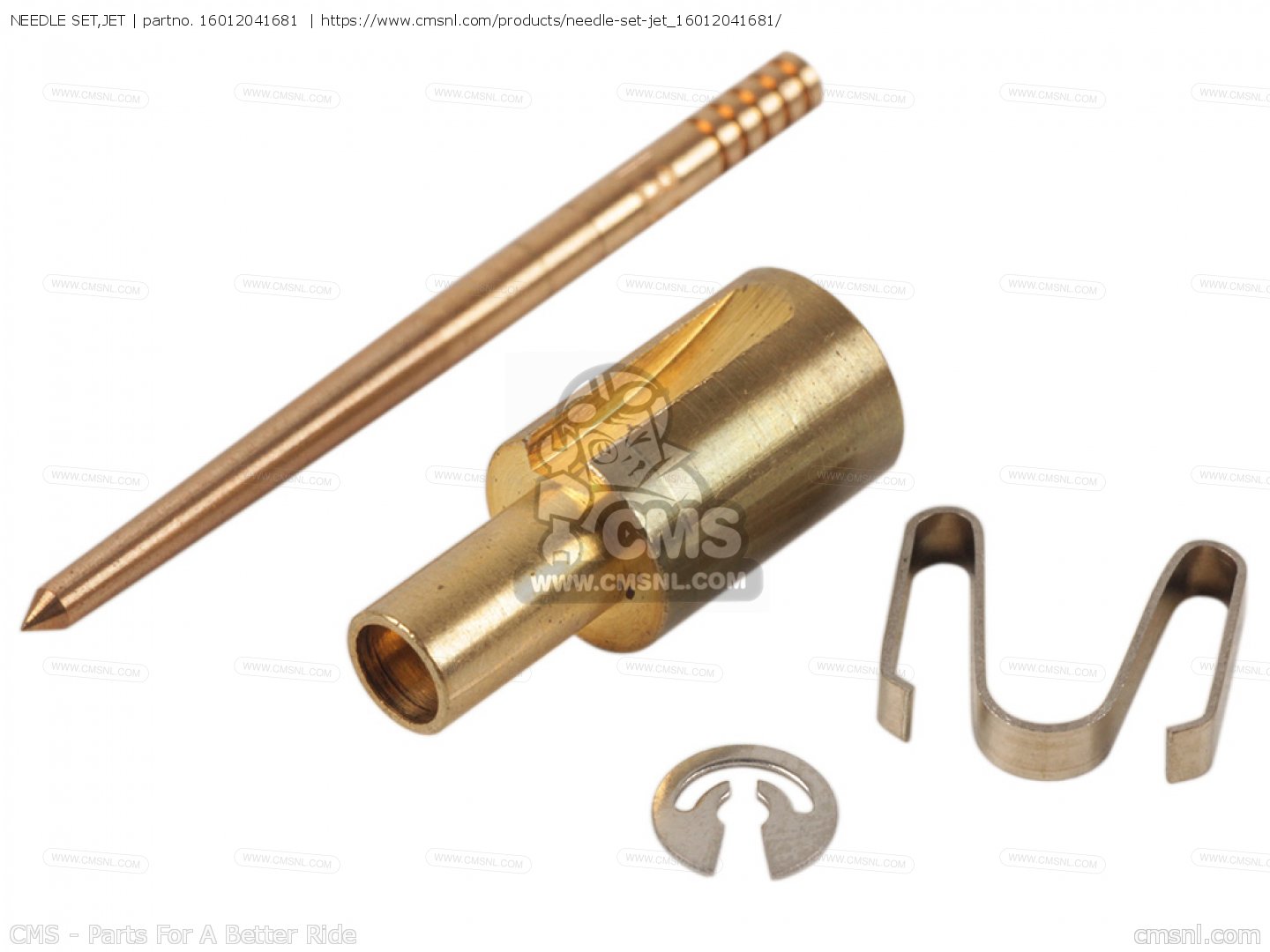 NEEDLE SET,JET for C50 CUB 1969 AUSTRALIA - order at CMSNL