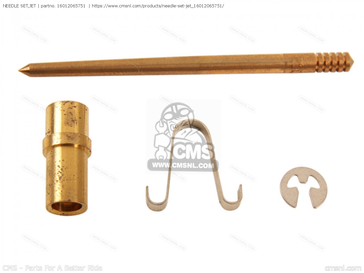 16012065751: NEEDLE SET,JET Honda - buy the 16012-065-751 at CMSNL