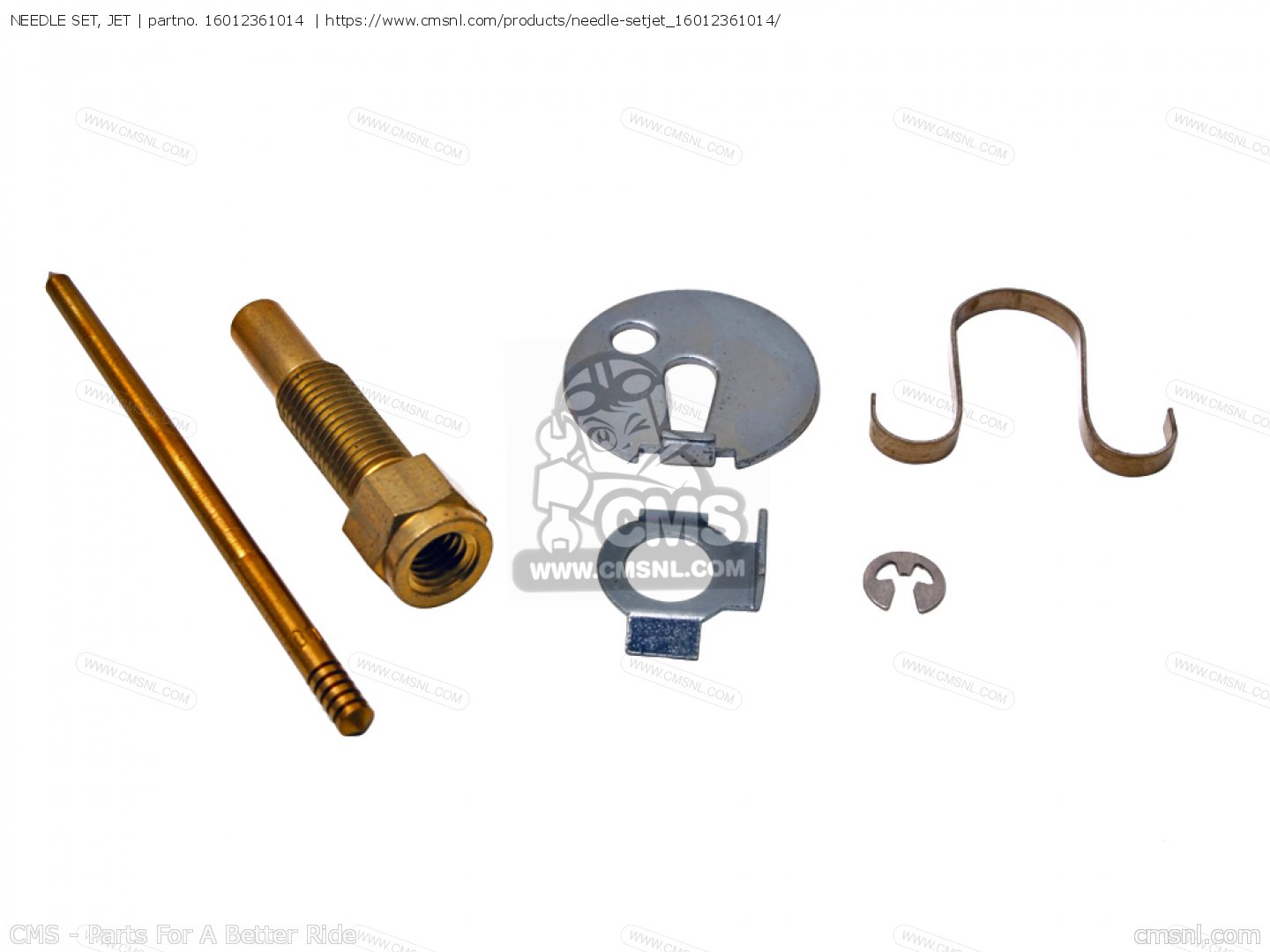 16012361014: Needle Set, Jet Honda - buy the 16012-361-014 at CMSNL