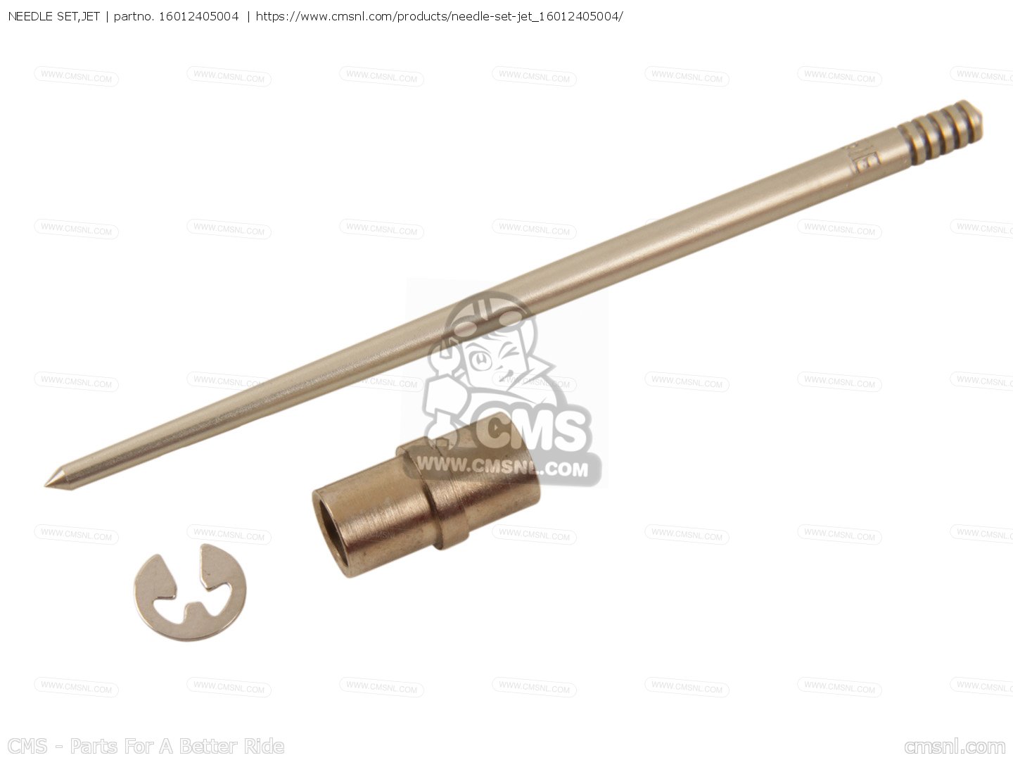 16012405004: Needle Set,jet Honda - buy the 16012-405-004 at CMSNL