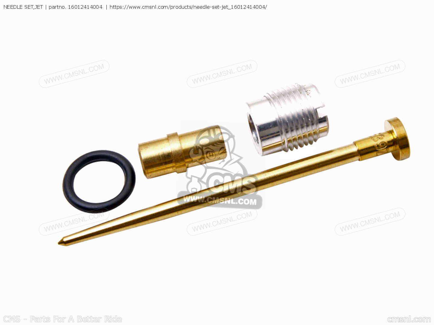 16012414004: NEEDLE SET,JET Honda - buy the 16012-414-004 at CMSNL