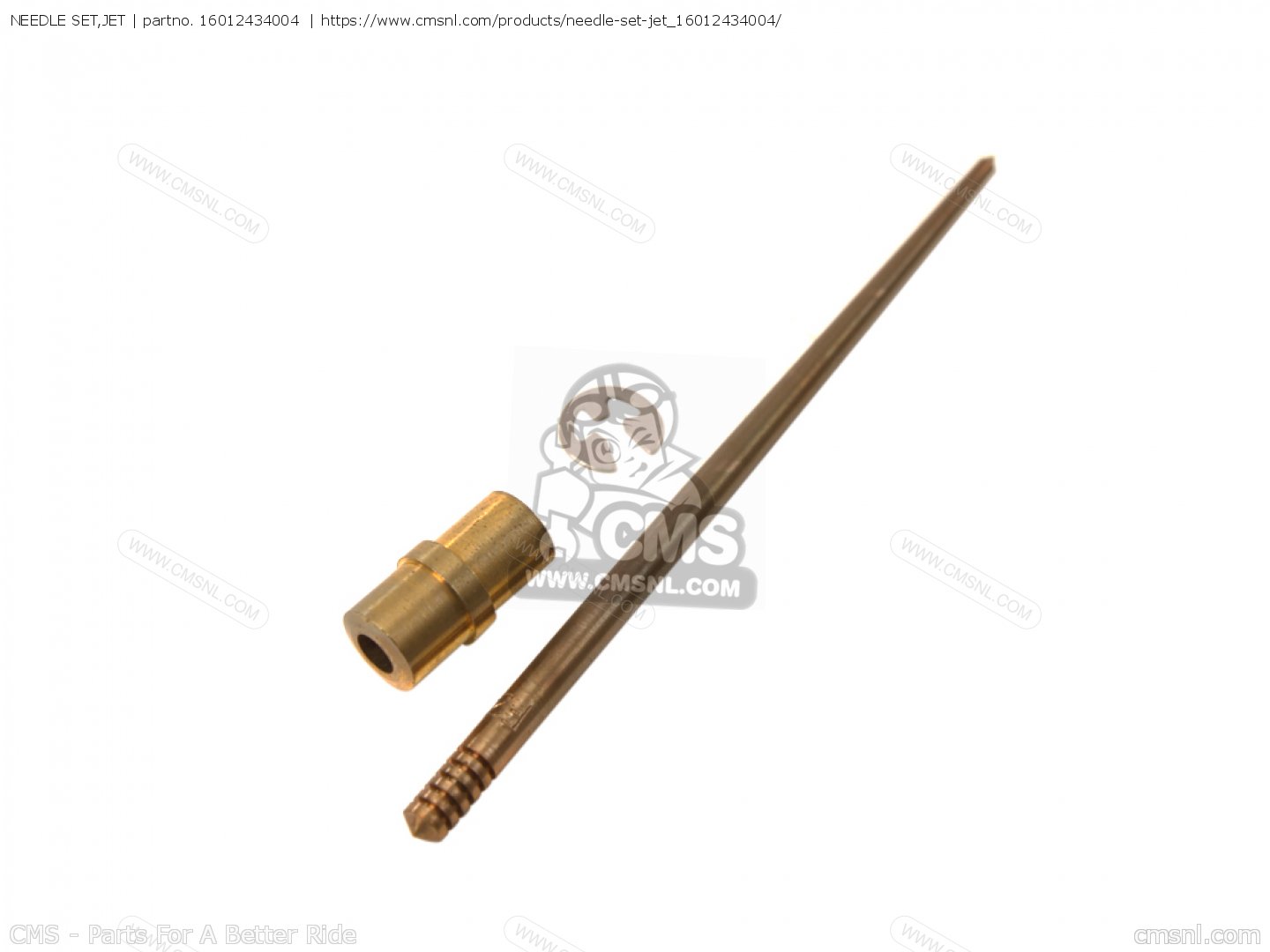 16012434004: NEEDLE SET,JET Honda - buy the 16012-434-004 at CMSNL