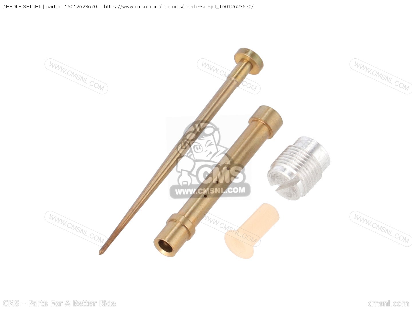 16012623670: NEEDLE SET,JET Honda - buy the 16012-623-670 at CMSNL