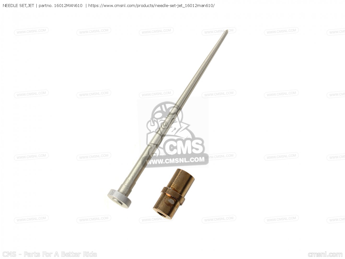 16012MAN610: NEEDLE SET,JET Honda - buy the 16012-MAN-610 at CMSNL