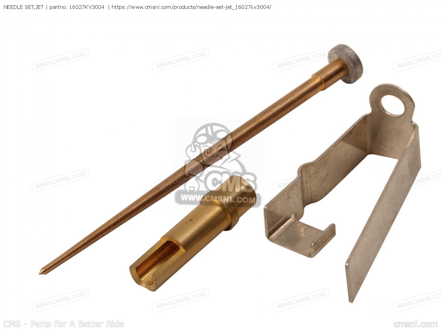 16027KV3004: NEEDLE SET,JET Honda - buy the 16027-KV3-004 at CMSNL