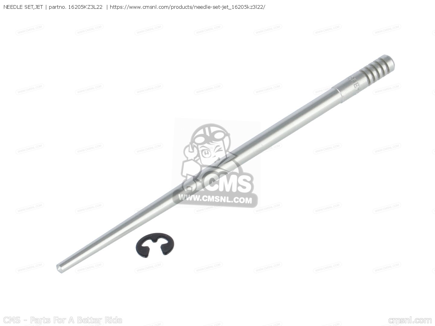 16205KZ3L22: Needle Set,jet Honda - buy the 16205-KZ3-L22 at CMSNL