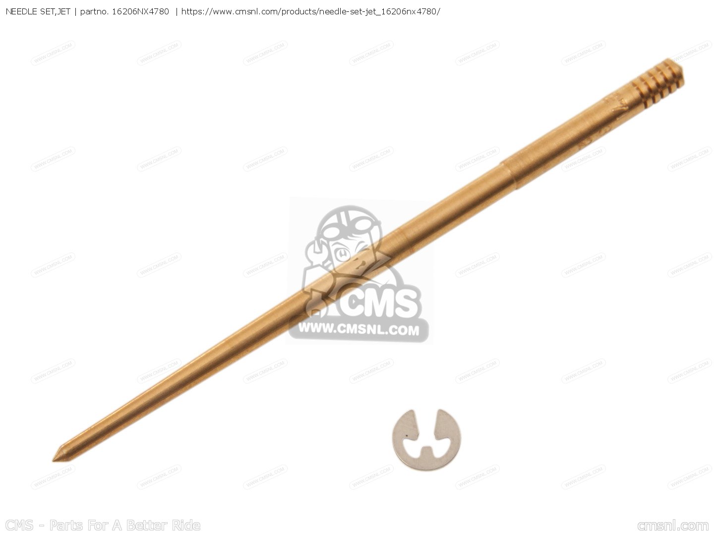 16206NX4780: Needle Set,jet Honda - buy the 16206-NX4-780 at CMSNL