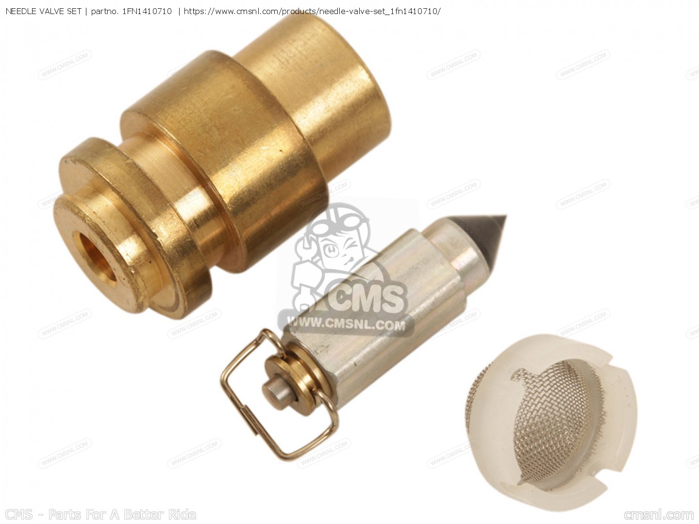 1FN1410710: NEEDLE VALVE SET Yamaha - buy the 1FN-14107-10-00 at CMSNL