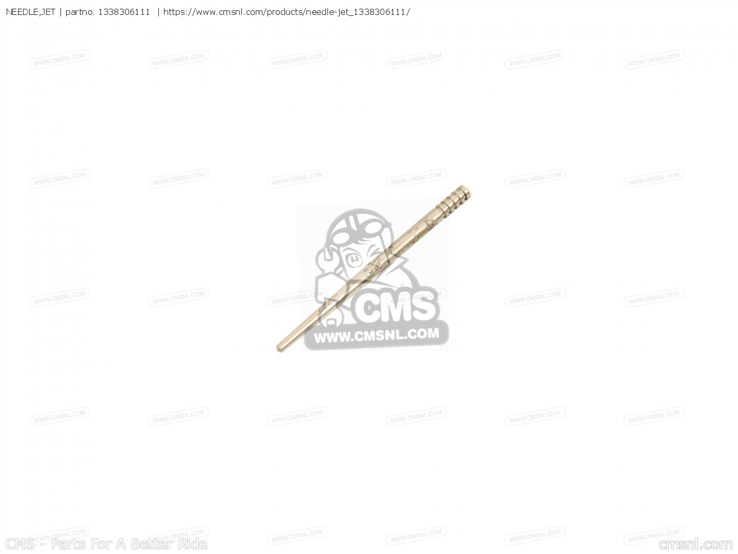 1338306111: NEEDLE,JET Suzuki - buy the 13383-06111 at CMSNL
