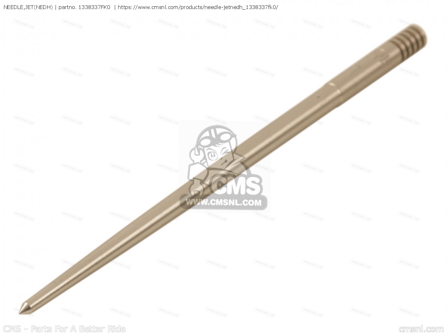1338337FK0: NEEDLE,JET(NEDH) Suzuki - buy the 13383-37FK0 at CMSNL