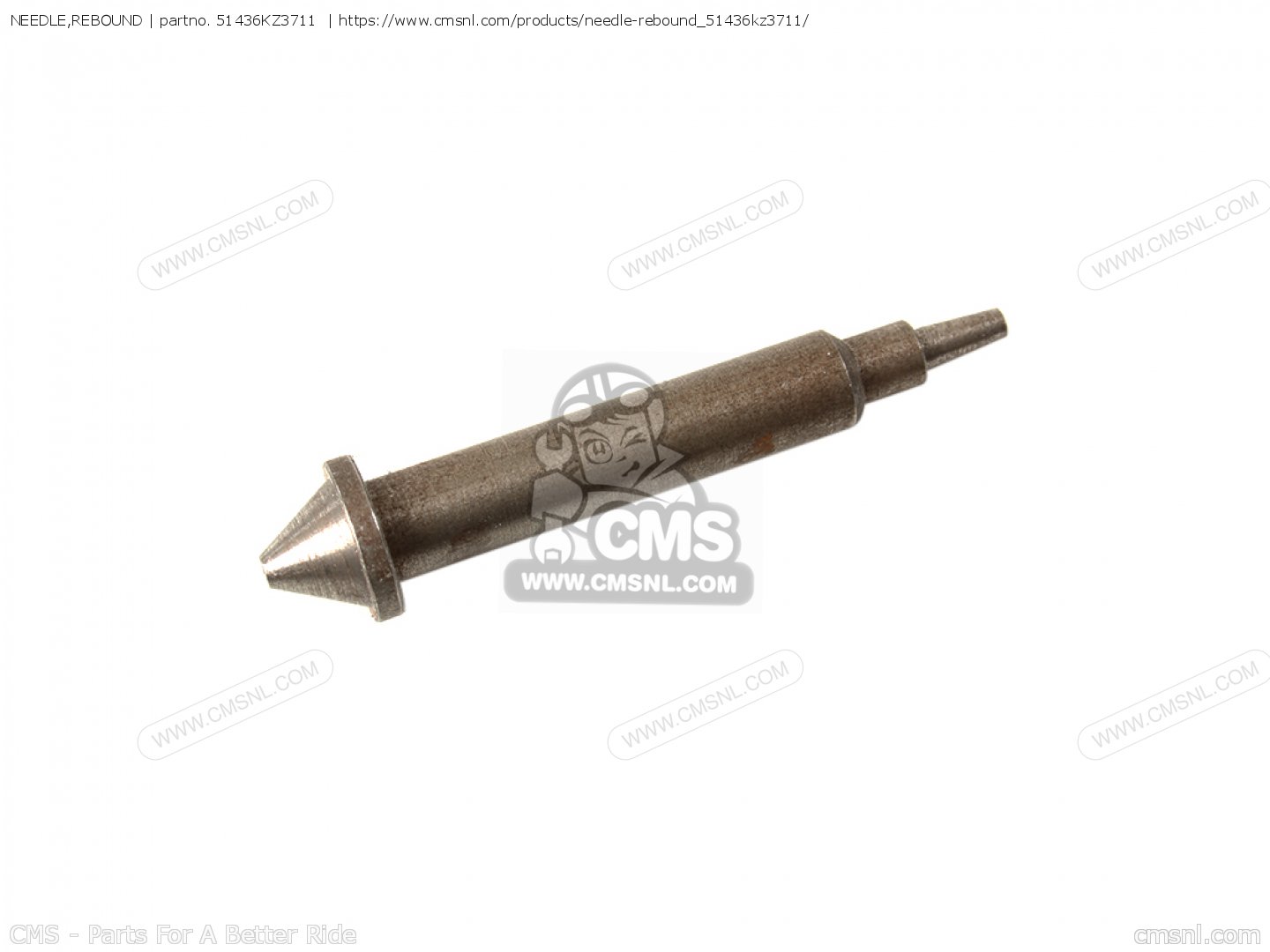 51436KZ3711: NEEDLE,REBOUND Honda - buy the 51436-KZ3-711 at CMSNL