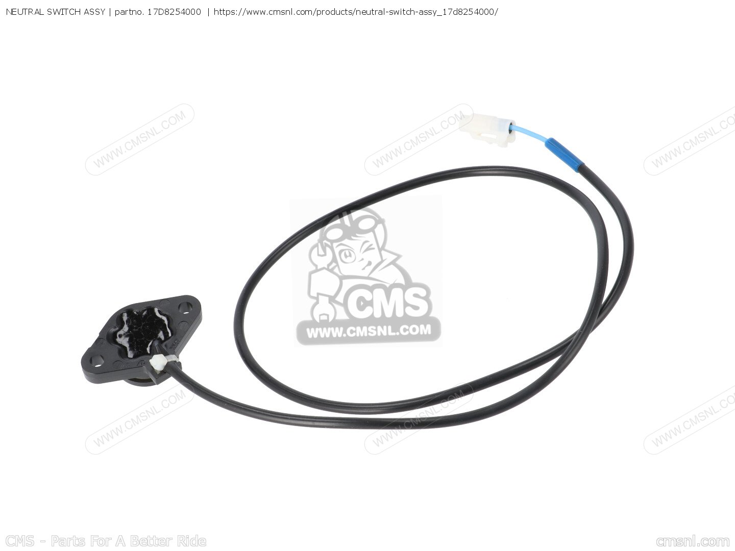 17D8254000: NEUTRAL SWITCH ASSY Yamaha - buy the 17D-82540-00-00 at CMSNL