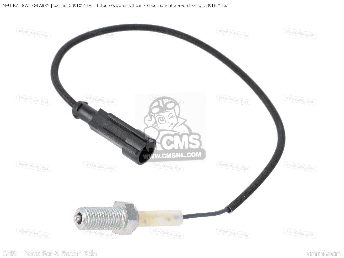 53910211A: NEUTRAL SWITCH ASSY Ducati - buy the 53910211A at CMSNL