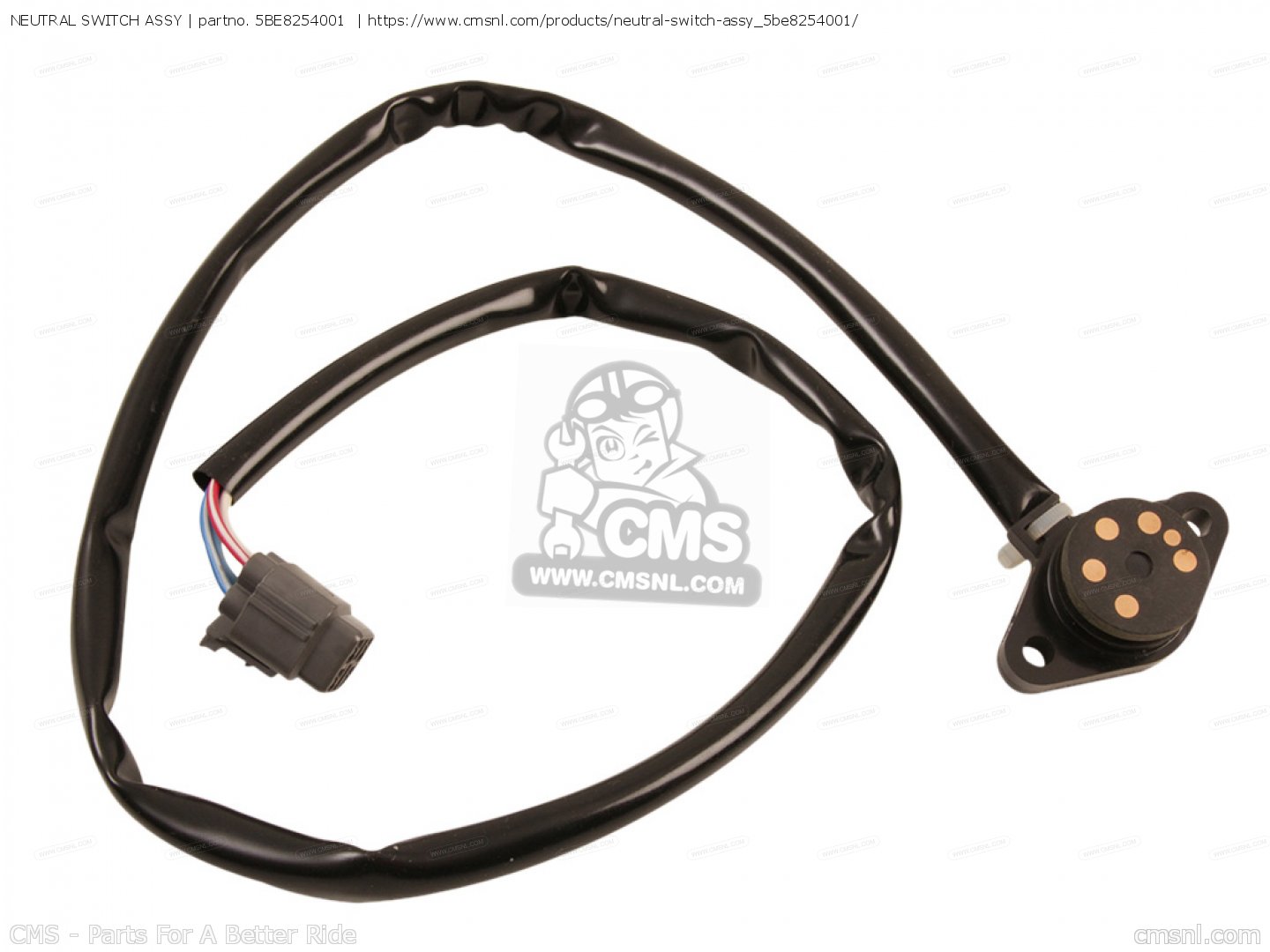 NEUTRAL SWITCH ASSY for YZ426F 2001 5JG6 FRANCE 115JG-100E1 - order at ...