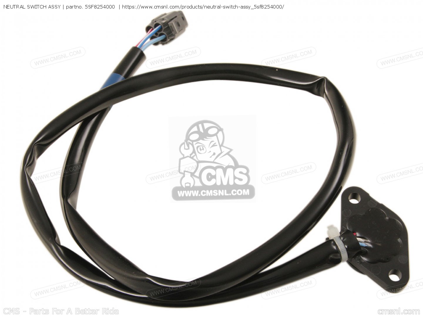 5SF8254000: NEUTRAL SWITCH ASSY Yamaha - buy the 5SF-82540-00-00 at CMSNL