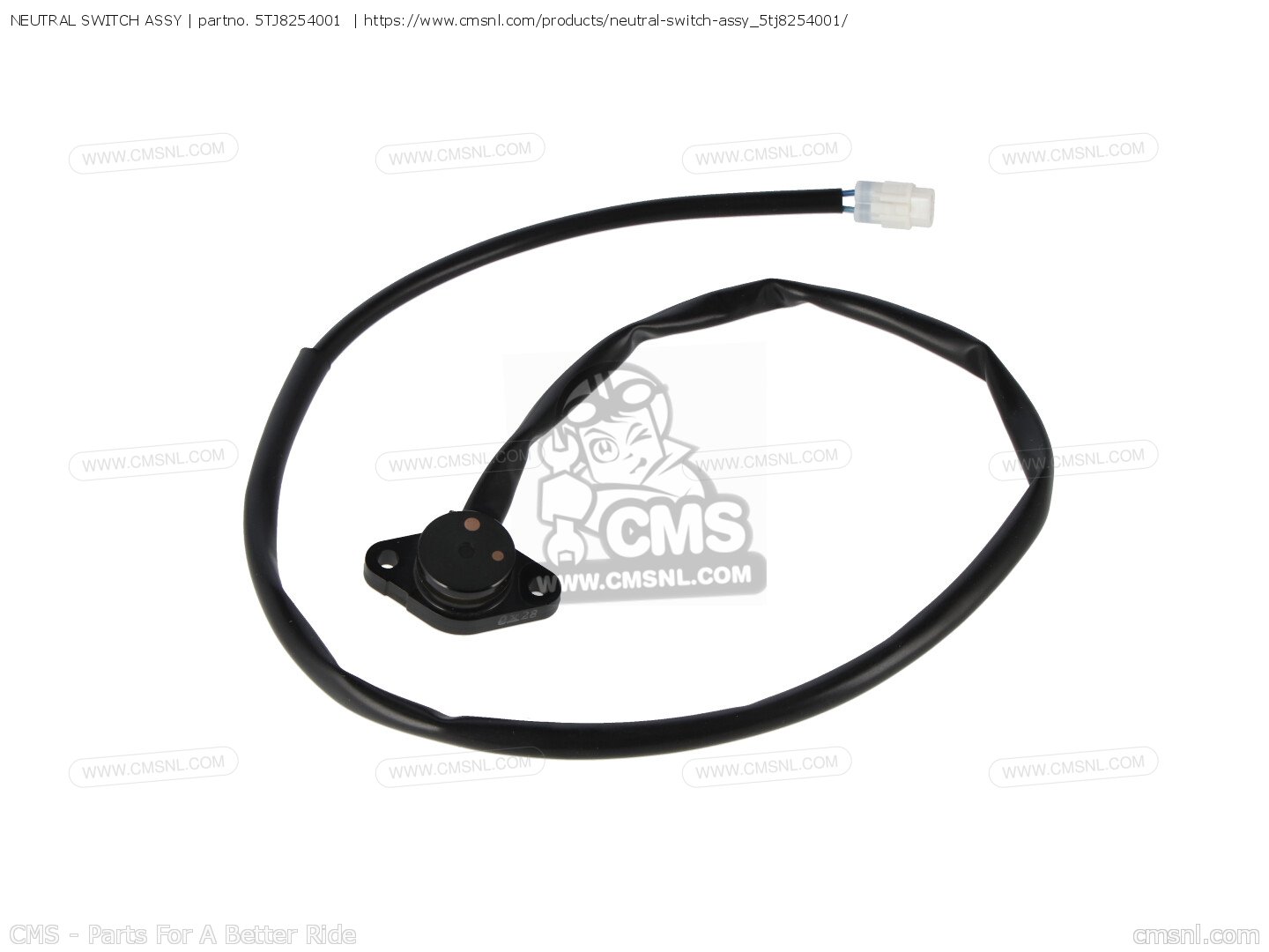 5TJ8254001: NEUTRAL SWITCH ASSY Yamaha - kaufen Sie den 5TJ-82540-01-00 ...