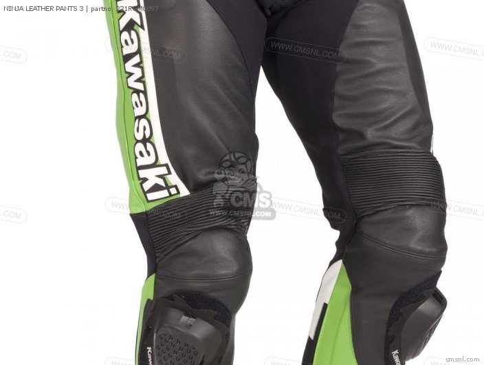 221RGM0097: Ninja Leather Pants 3 Kawasaki - buy the 221RGM0097 at CMSNL