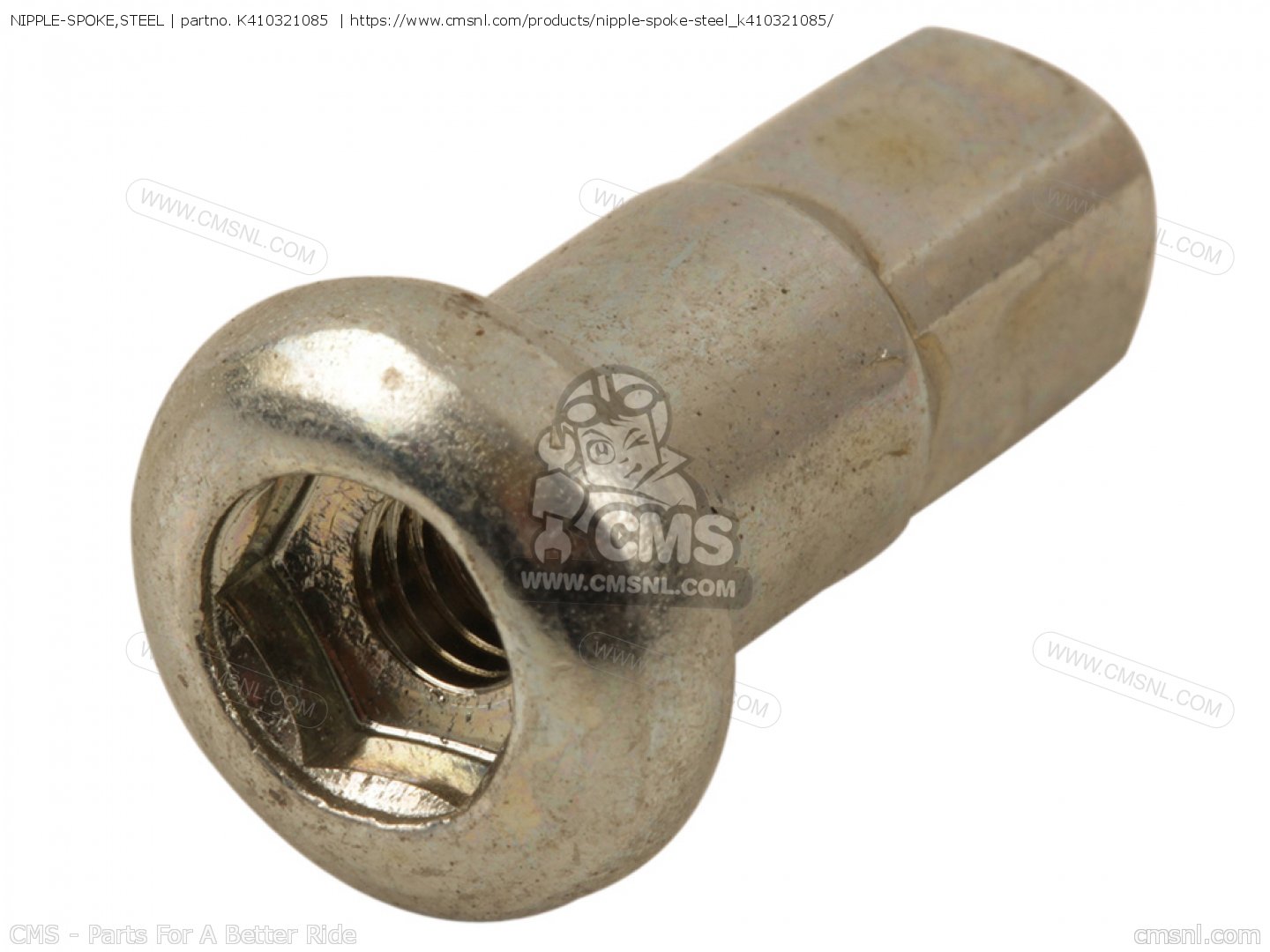 K410321085: Nipple-spoke,steel Suzuki - buy the K4103-21085 at CMSNL