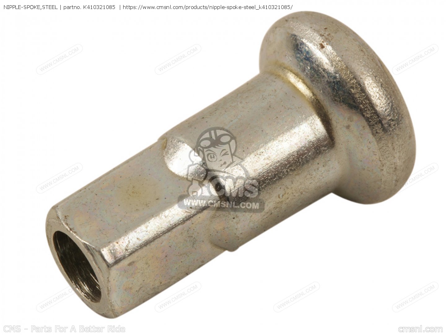 K410321085: Nipple-spoke,steel Suzuki - buy the K4103-21085 at CMSNL