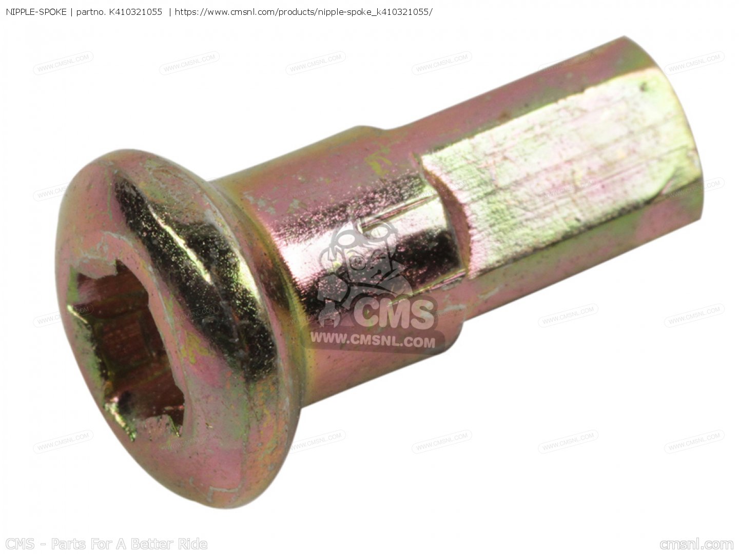 K410321055: NIPPLE-SPOKE Suzuki - buy the K4103-21055 at CMSNL